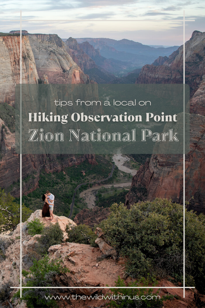 How to Elope on Observation Point Trail in Zion National Park ...